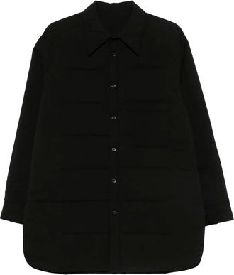 Yohji Yamamoto chemise en coton - Noir