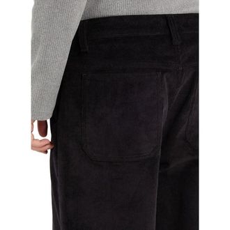 Saison 1865 Pantalon droit Harmi en velours de coton