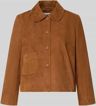 BA&SH Lederjacke mit Umlegekragen Modell MILAS