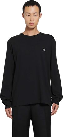 Valentino VLogo Long Sleeve T-Shirt