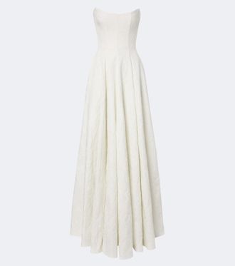 Markarian Bridal Bustier-Robe Laila aus Jacquard