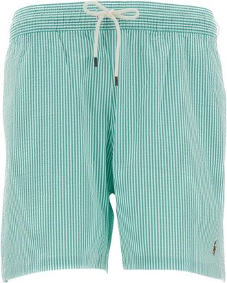 Polo Ralph Lauren Homme, Maillots de bain, Vert, Taille: XL Pantaloncino da bagno