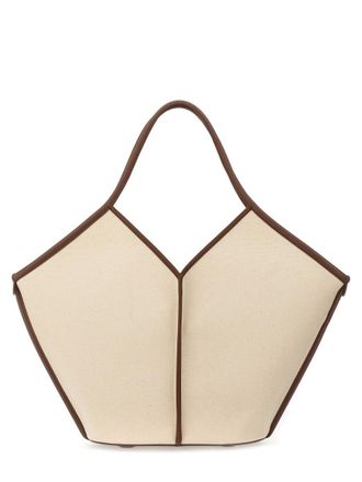 Hereu Womens Calella Bag Beige Organic Cotton Shoulder