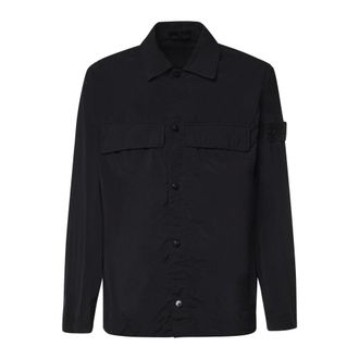 Stone Island Ghost Overshirt - Homme - Vestes - Noir - Taille: 2XL