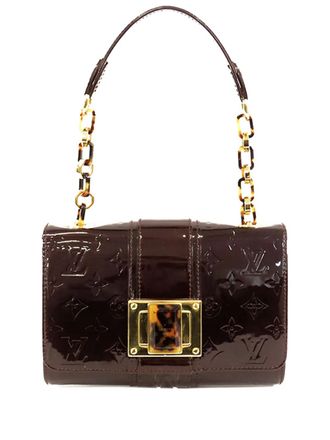 Louis Vuitton sac à main monogrammé Vermont Avenue à fini verni (2010) - Violet