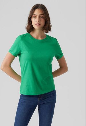 Vero Moda T-Shirt 10243889 Grün Regular Fit
