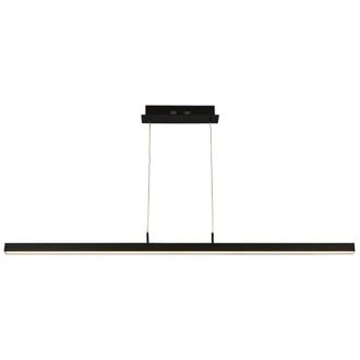 Searchlight H&auml;ngeleuchte Pendelleuchte Esszimmerlampe led schwarz matt H&ouml;henverstellbar wei&szlig;