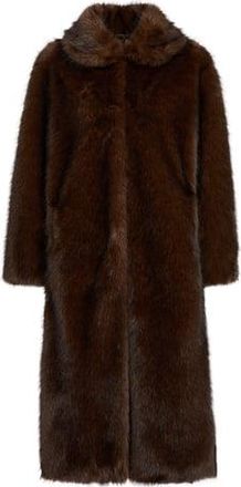 Saison 1865 Manteau long en fausse fourrure