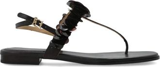 Michael Kors Femme, Chaussures, Brun, Taille: 39 1/2 EU Loretta Sandales