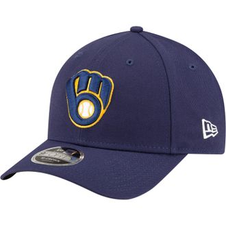 New Era 9Forty M-Crow Cap - Authentic Milwaukee Brewers