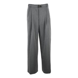 Liu Jo Pantalon large - Femme - Pantalons - Gris - Taille: 38 FR