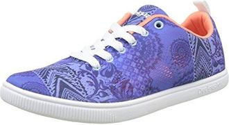 Desigual Femme Camden Denim Beach Sneakers Basses, Bleu (Blue 5106), 38 EU