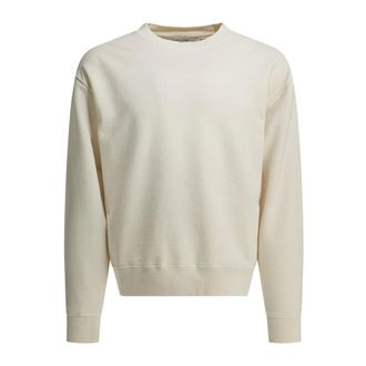 Golden Goose Homme, Sweatshirts et sweats &agrave; capuche, Blanc, Taille: S SweaT-shirt ras du cou