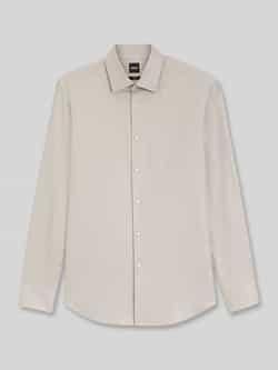 HUGO BOSS Slim Fit Businesshemd aus reiner Baumwolle Modell H-HANK-K