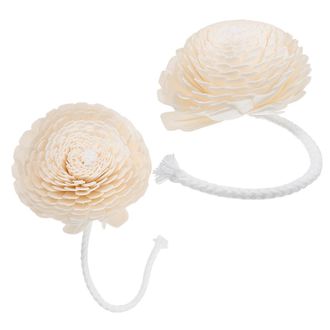 Lurrose 2 St&uuml;ck Kleine Duftdiffusoren mit K&uuml;nstlichen Bl&uuml;ten Baumwollseil Kleiner Aromadiffusor f&uuml;r &Auml;therische &Ouml;le Raumduft Dekoration f&uuml;r Zuhause B&uuml;ro und Au