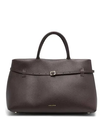 Manu Atelier Sac Bandouli&egrave;re - Marron