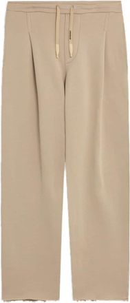 A Paper Kid Jogginghose mit Logo-Patch - Nude