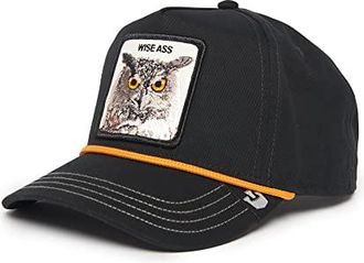Goorin Brothers Wise Owl Twill Wise Ass Black Snapback Cap