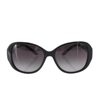 Bulgari Pre-owned Vintage Sonnenbrille - - Pre-owned - Damen - Schwarzk - ONE SIZE