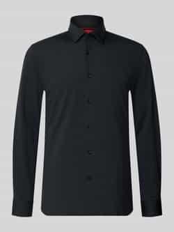 HUGO BOSS Slim Fit Businesshemd aus reiner Baumwolle Modell KENNO