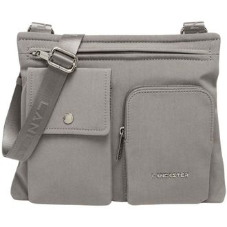 Lancaster Pochette Zipp&eacute; Basic Pocket 510-90 Galet Fonce