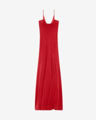 Isabel Marant Robe Kapri - Femme - Rouge &Eacute;carlate - Taille 34 - Isabel Marant