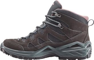 Lowa Stiefel mittel SIRKOS EVO GTX MID Ws graphit/altrosa, 39.5
