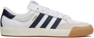 adidas Nora Chaussures unisexes pour skateboard, athl&eacute;tisme et baskets, Blanc/bleu, 10 US