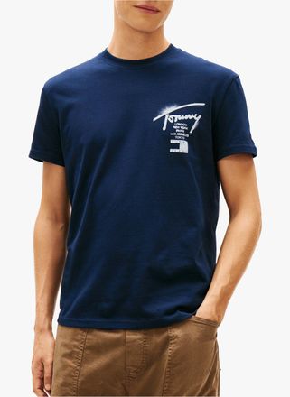 Tommy Hilfiger T-shirt imprim&eacute; en coton