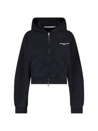 Alexander Wang Hooded Sweatshirt Logo