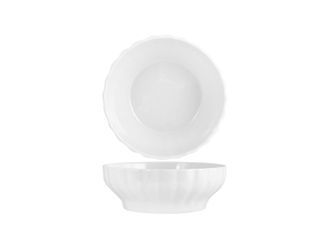 Hotelware Salatschale K&uuml;sten 17 cm, Porzellan, Wei&szlig;, 17 x 17 x 6 cm