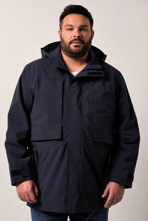 Men Plus Fieldjacket Regenjacke Funktion Kapuze