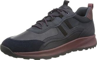 Geox Homme U Terrestre A Basket, Navy DK Red, 41 EU