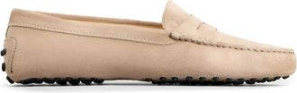 Tod's Penny-Loafer aus Wildleder - Nude