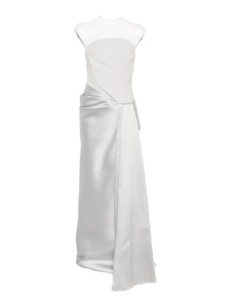 Solace London Maxi Robe - Argent
