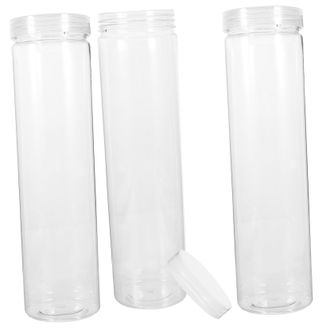 Cabilock 3 St&uuml;ck Luftdichte Lebensmittelbeh&auml;lter Pet Kunststoff 700ml Vorratsdosen K&uuml;che M&uuml;sli Aufbewahrung Mit Deckel