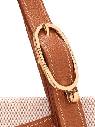 Longchamp Womens Shoulder Bag Le Foulonn&eacute; Toile Brown