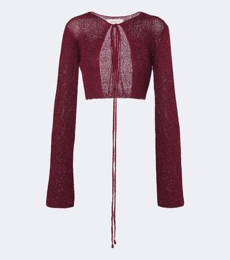 Bananhot Cardigan court Alma &agrave; sequins