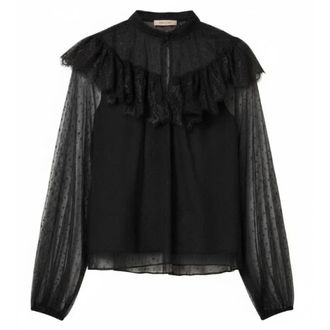 Twinset Femme, Blouses et Chemises, Noir, Taille: 40 FR Twin-set Chemises