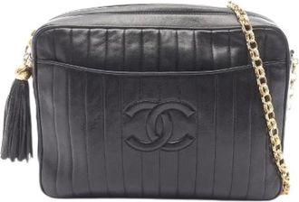 Chanel Pre-owned Mademoiselle Lambskin Shoulder Bag - Femme - Pre-owned - Noir - Taille: ONE Size