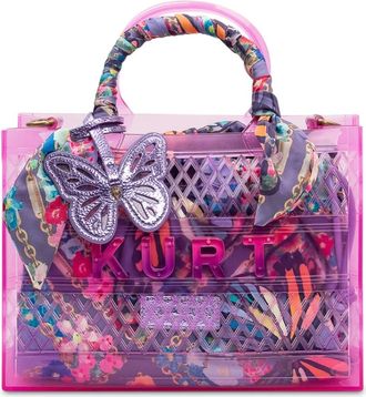Kurt Geiger Femme, Sacs, Violet, Taille: ONE Size Jelly SM Tote Bag