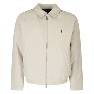 Polo Ralph Lauren Coupe-vent tiss&eacute; - Homme - Vestes - Vert - Taille: M