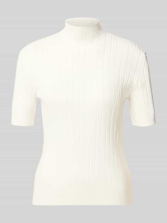 More & More Bluse aus Viskose-Mix in Strick-Optik