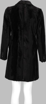 Palt&ograve; Single-Breasted Viscose-Cotton Trench Coat - Black
