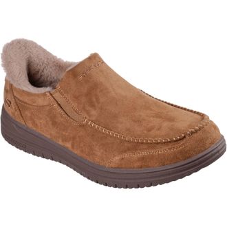 Skechers Murette Scofield Textil Herren Chestnut Hausschuhe