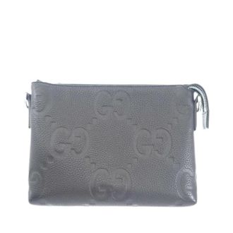 Gucci Sac bandouli&egrave;re en cuir gaufr&eacute; Pre-owned - Femme - Pre-owned - Gris - Taille: ONE Size