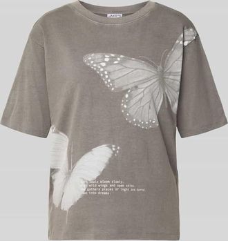 Jake*s Casual Relaxed Fit T-Shirt mit Motiv-Print