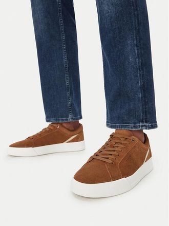Tommy Hilfiger Sneakers Th Court Premium Suede FM0FM05880 Braun