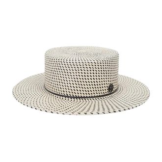 Maison Michel Kiki Boater Hut - - Accessories - Damen - Wei&szlig; - L