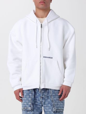 Dsquared2 Sweatshirt Homme couleur Blanc